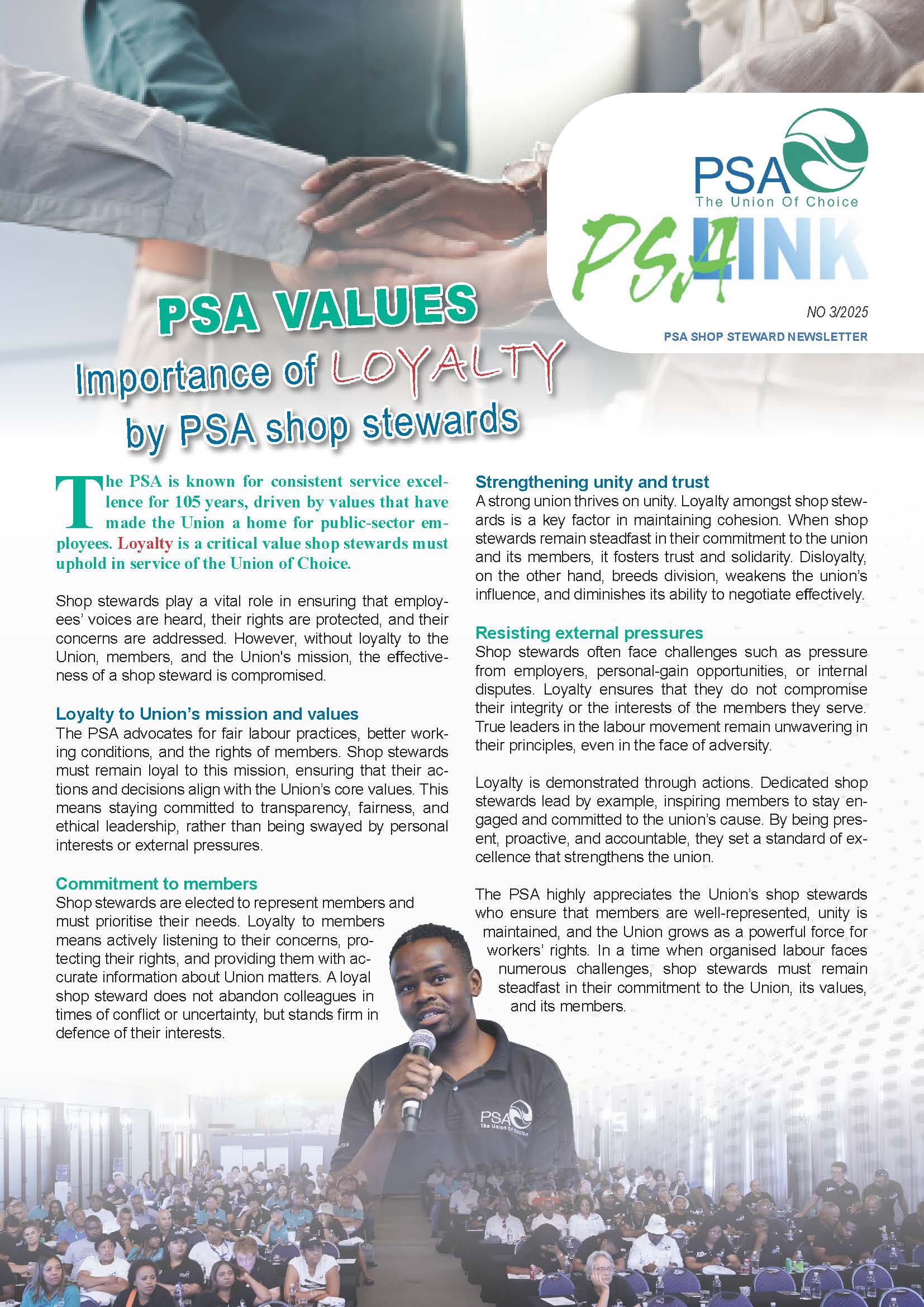 PSA INFORMUS: BE PART OF THE STORY